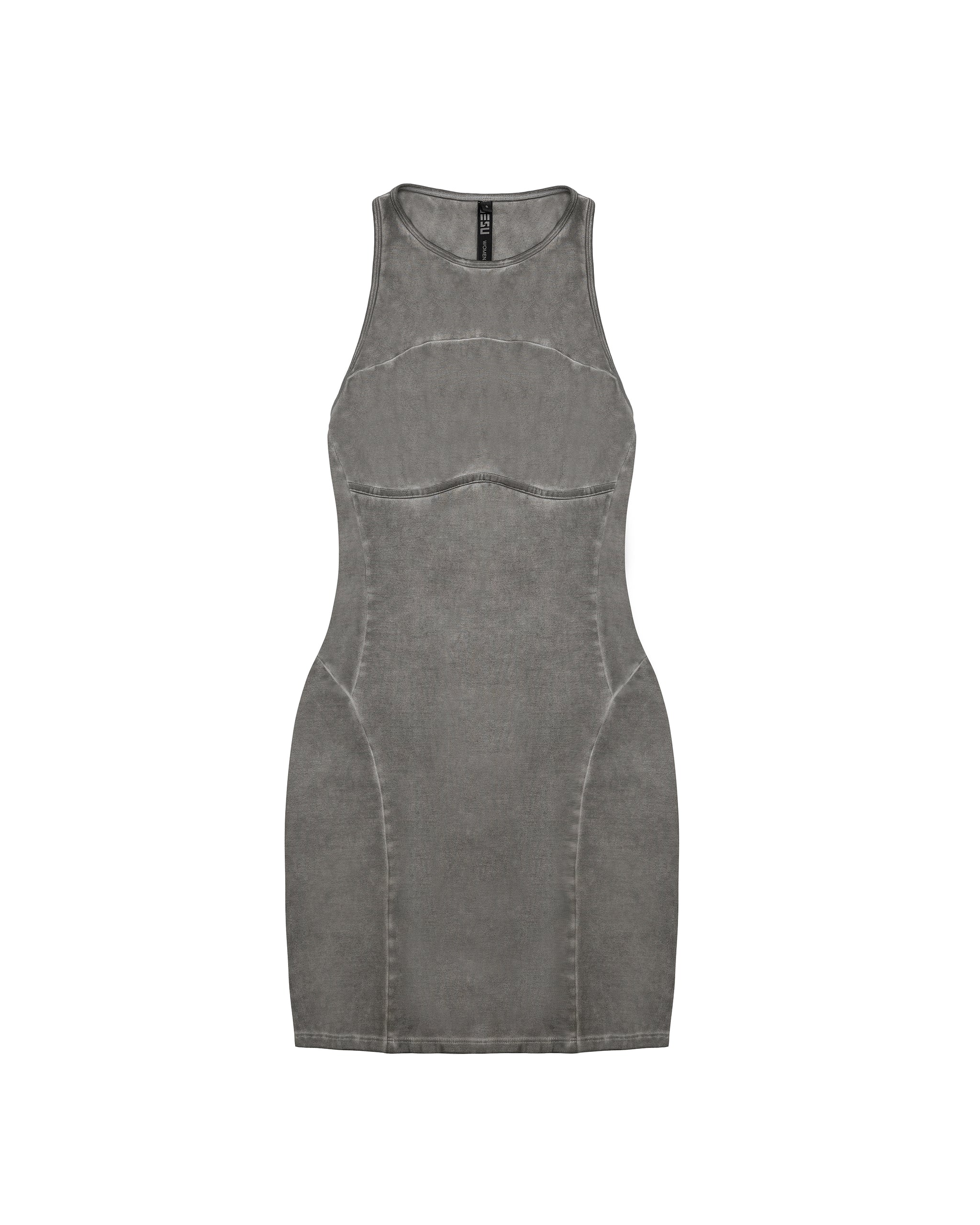 Cyber dress in grey